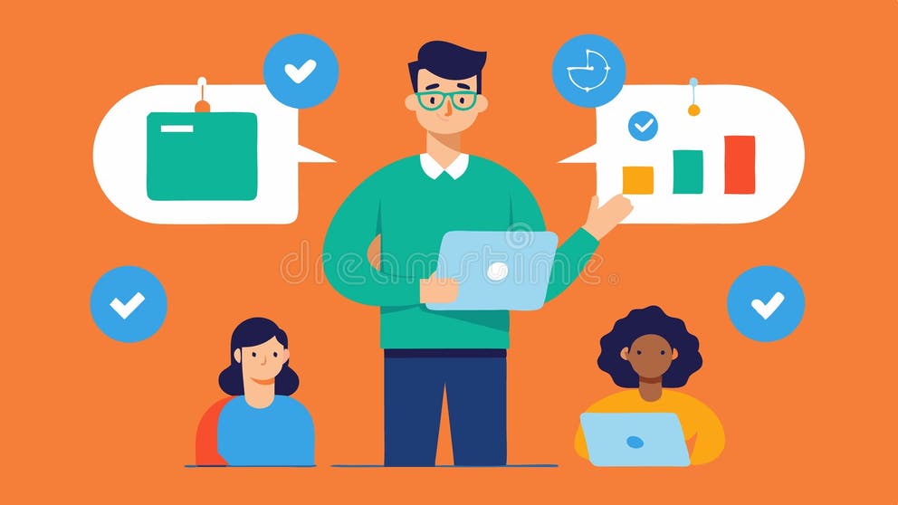 Platform Comparison an Illustration of a Strategist Comparing Different ...