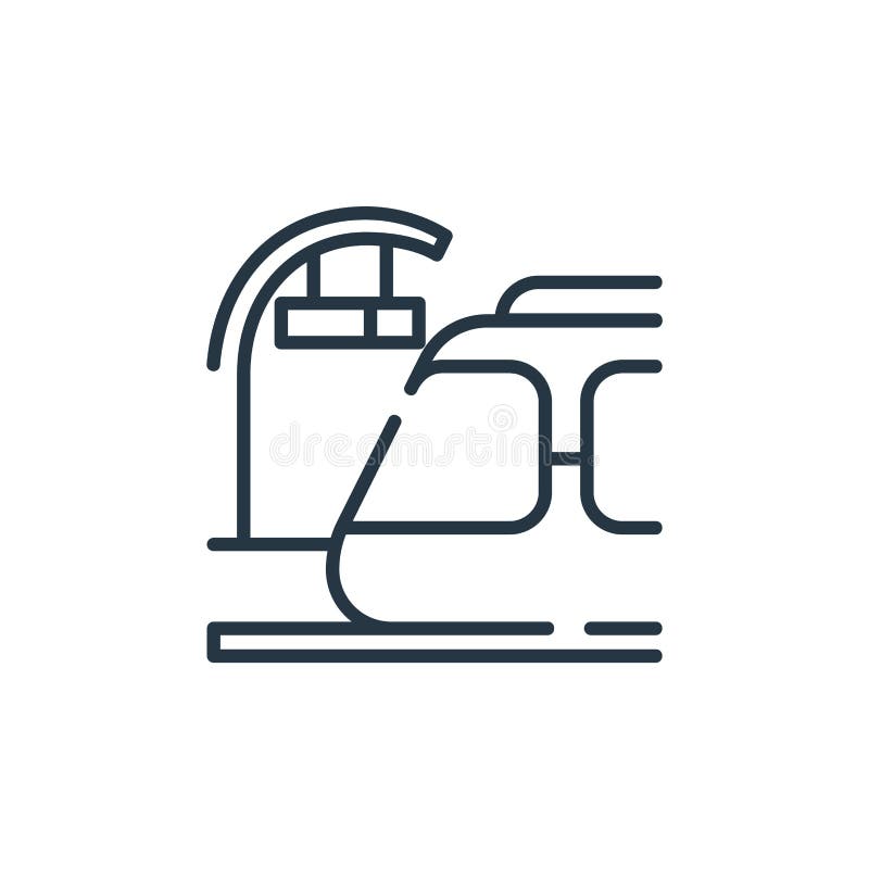 Platform Icon Vector from Public Transportation Concept. Thin Line ...