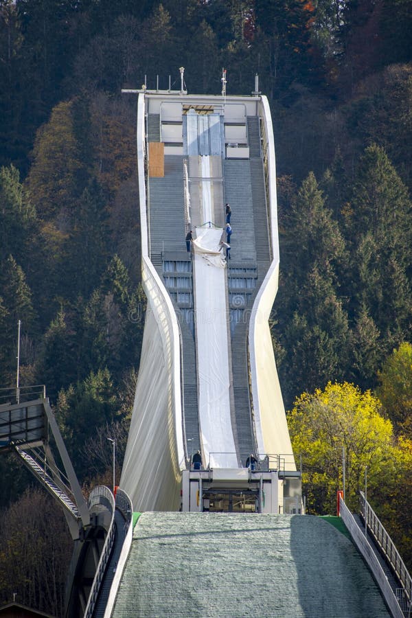 Olympic Ski Jump stock image. Image of european, olympic - 365290869