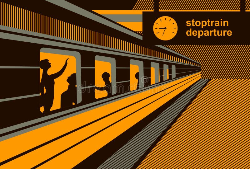 Path Train Platform Stock Illustrations – 536 Path Train Platform Stock ...