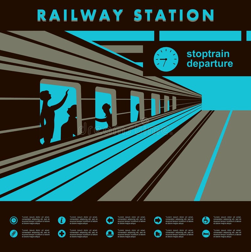 Path Train Platform Stock Illustrations – 536 Path Train Platform Stock ...