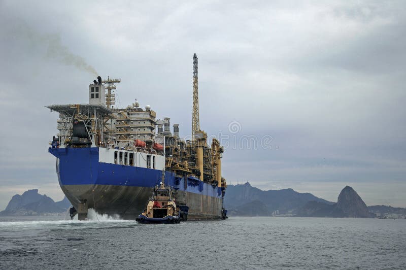 FPSO Type Floating Production, Storage and Offloading. Stock Image ...