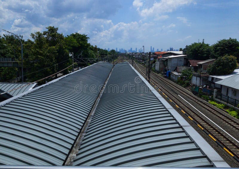Old Roof at Train Railway Station in Geldrop the Netherlands Editorial ...