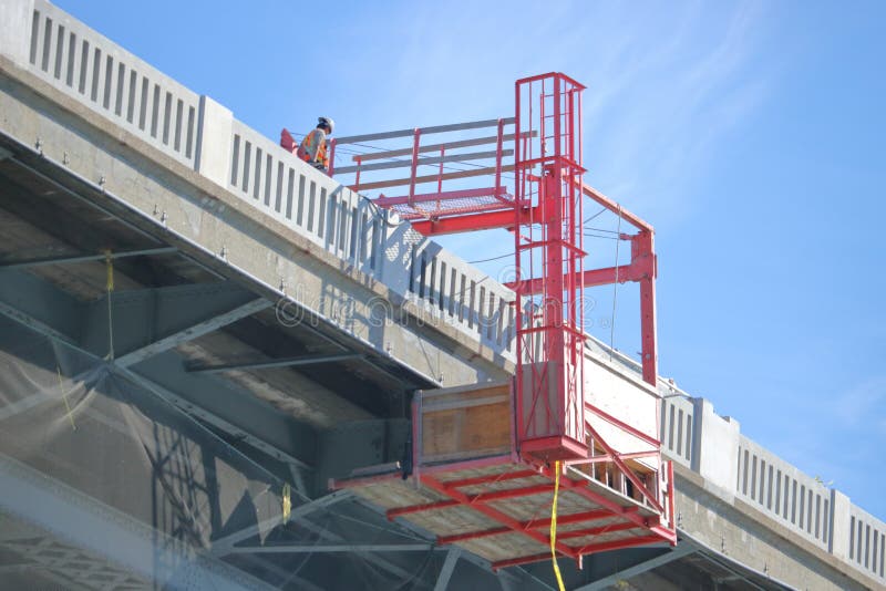 Platform for Specialized Construction Stock Photo - Image of ...