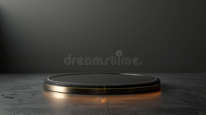 Platform Stand Empty Stage Showcase. Ideal for Product Advertising and ...