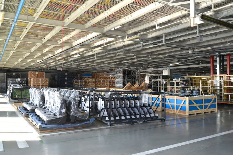 Platform of Storage of Components in Assembly Shop of Automobile ...