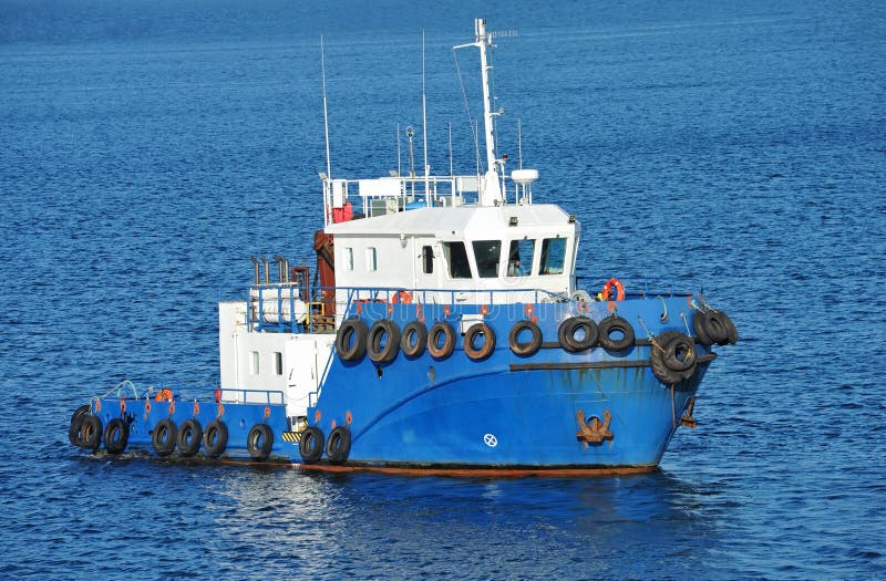 Platform supply vessel stock photo. Image of offshore - 239438550