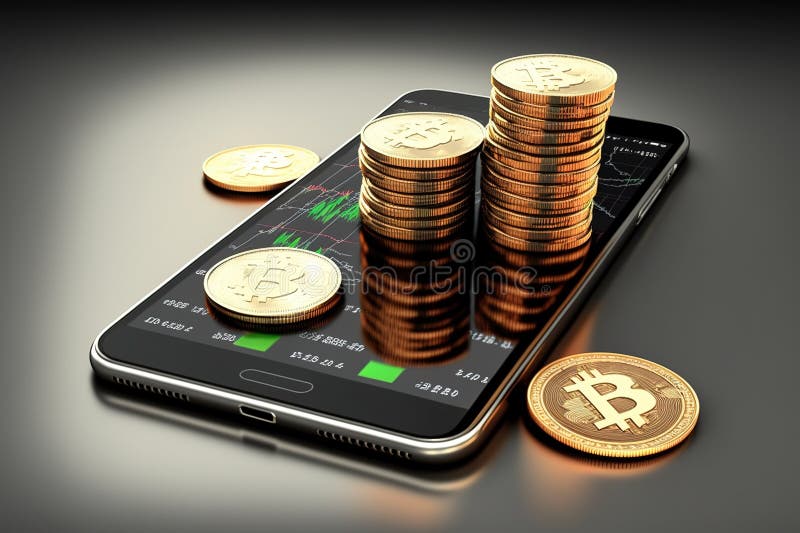 Platform Trading Mobile Exchange Cryptocurrency Bitcoin Coins Bitcoin ...