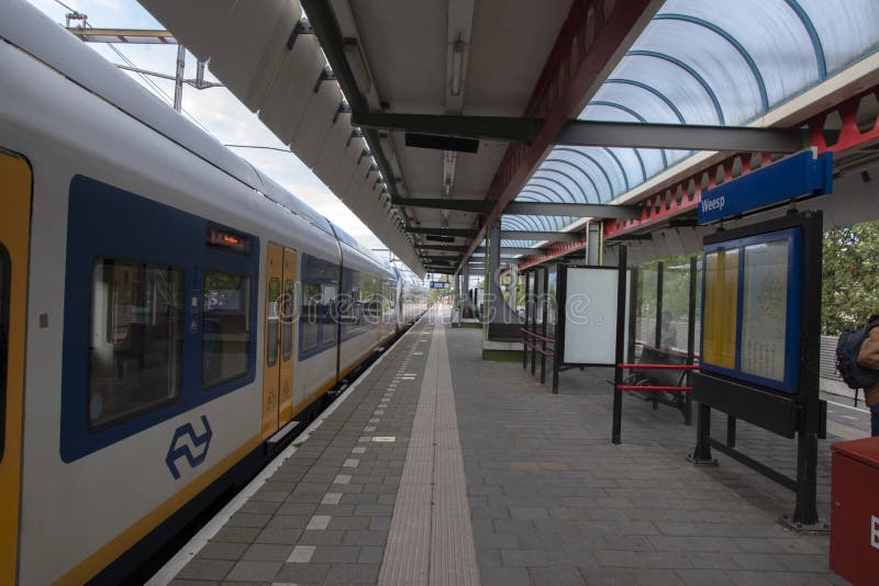 Platform Train Station at Hilversum the Netherlands 22-10-2020 ...