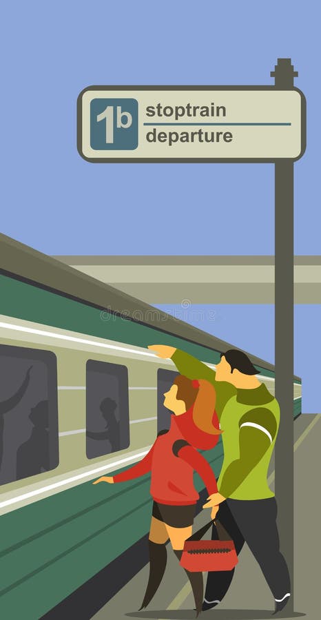 Path Train Platform Stock Illustrations – 536 Path Train Platform Stock ...