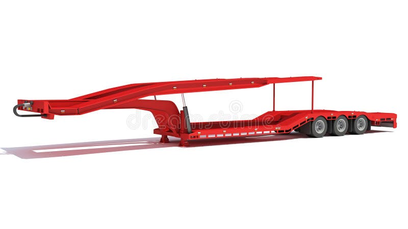 Gooseneck Trailer Stock Illustrations – 81 Gooseneck Trailer Stock ...