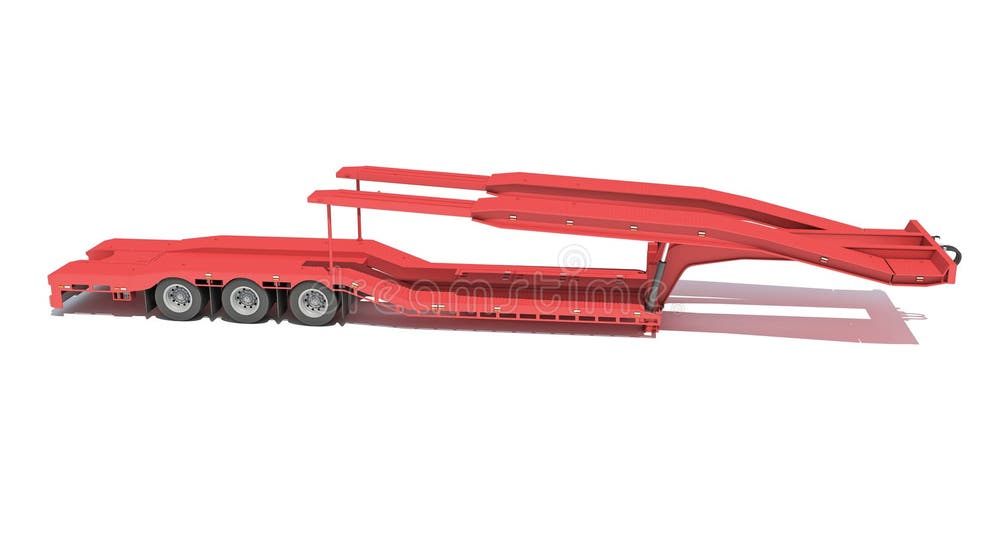 Gooseneck Trailer Stock Illustrations – 81 Gooseneck Trailer Stock ...