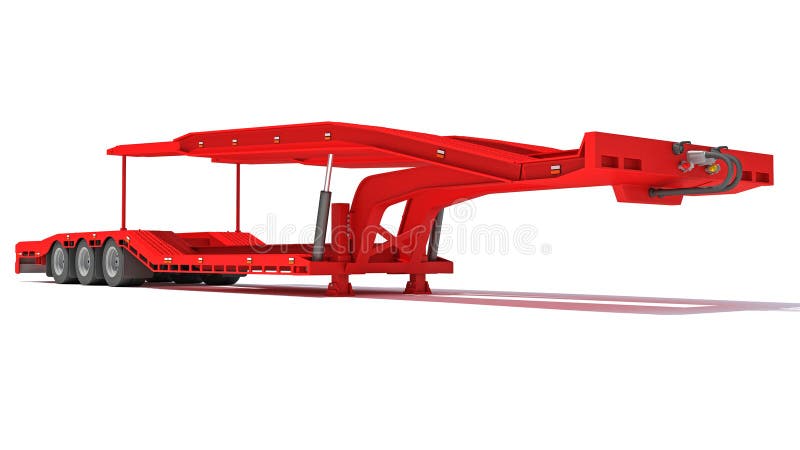 Gooseneck Trailer Stock Illustrations – 81 Gooseneck Trailer Stock ...