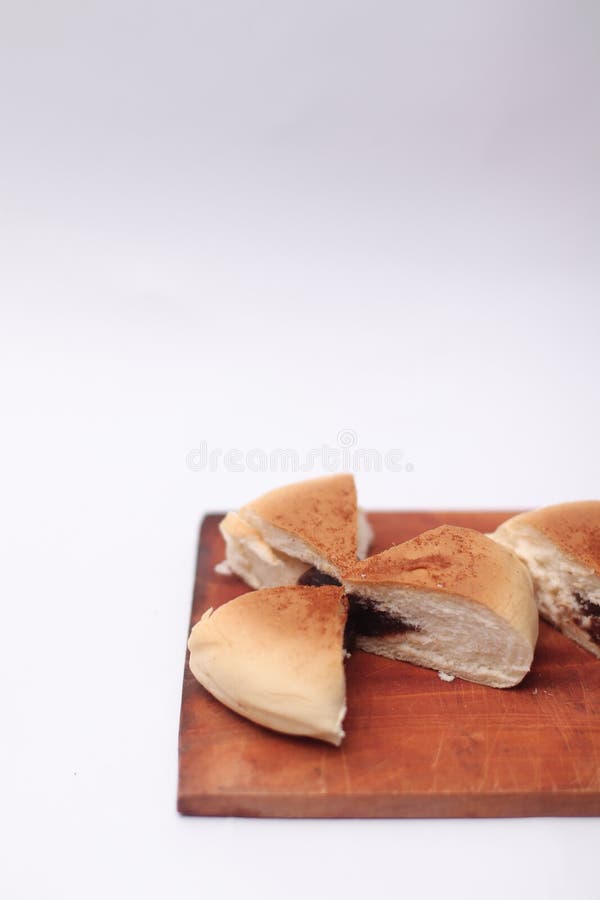 Slices of chocolate bread stock image. Image of lunch - 361531535