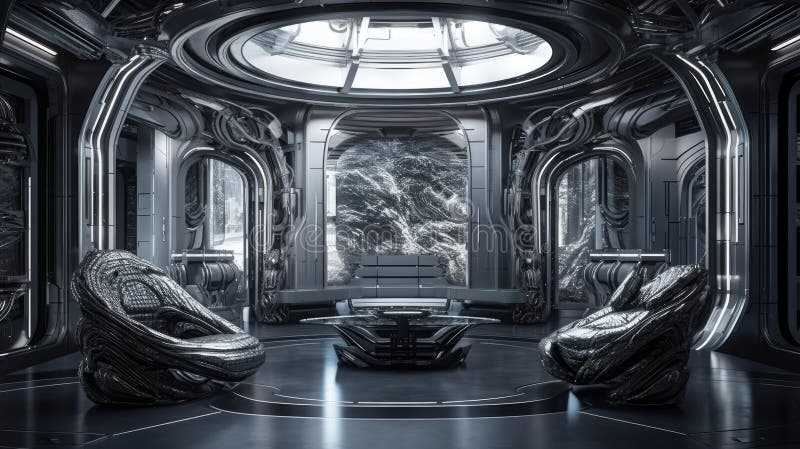 Platinum and Brass: a Futuristic Luxury Interior Design Masterpiece ...