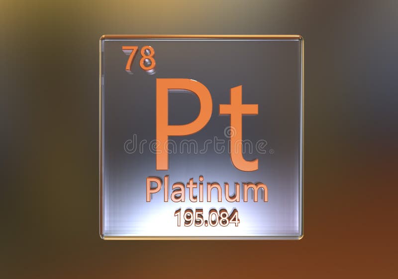 Platinum Chemical Element Stock Illustrations – 194 Platinum Chemical ...