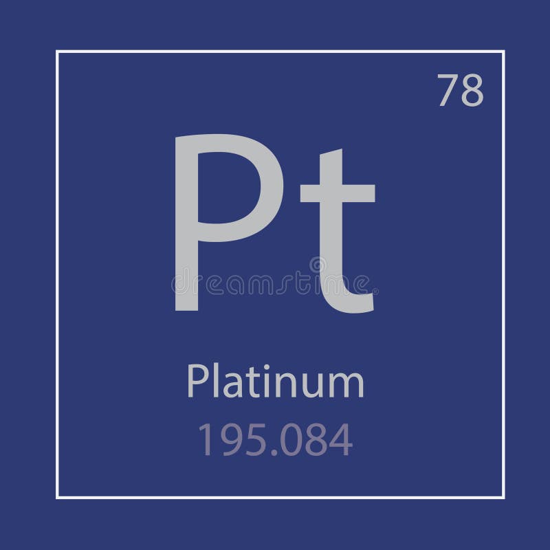 Platinum Pt Stock Illustrations – 46 Platinum Pt Stock Illustrations ...