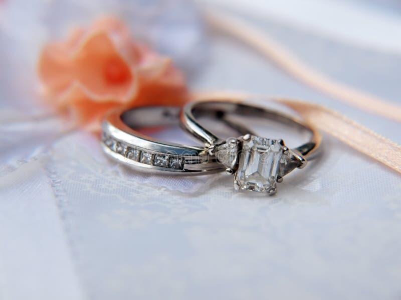 Platinum wedding ring 5 stock photo. Image of wedding - 11305256