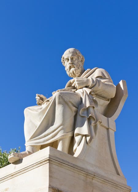 Plato, Academy of Athens, Greece Stock Image - Image of culture, famous ...