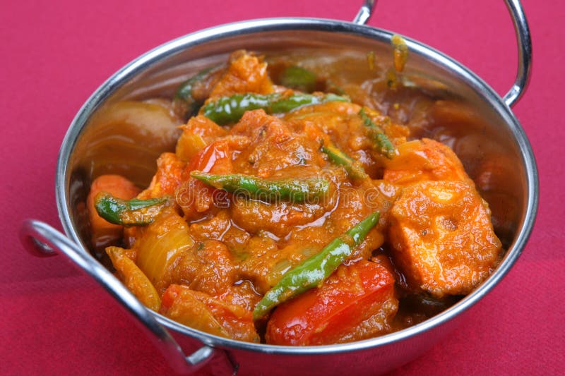 Plato Indio Del Curry Del Pollo Imagen de archivo - Imagen de comida ...