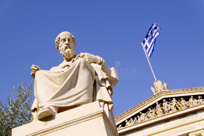 Platon stock image. Image of pillar, greek, history, forms - 10758605