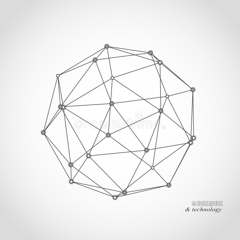 Abstract geometry shape stock vector. Illustration of business - 164022592