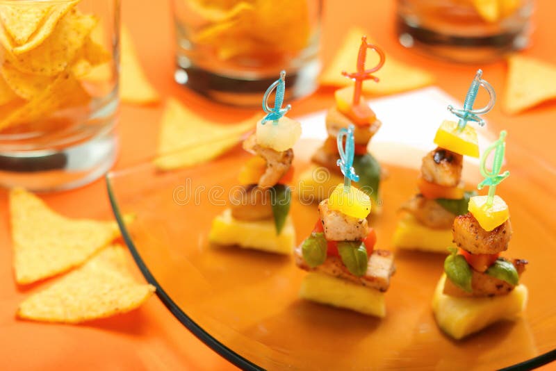 Platter of appetizers stock image. Image of delicious - 15903669