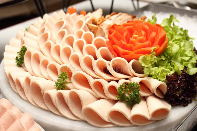 105 Platter Assorted Cold Cut Meat Slices Stock Photos - Free & Royalty ...