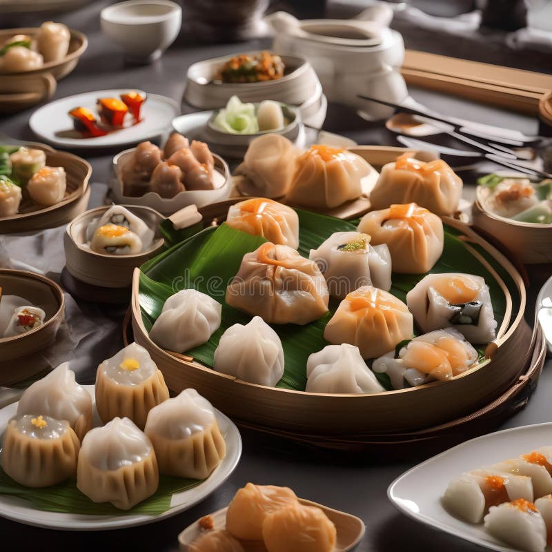 Assorted Dim Sum stock image. Image of cuisine, culture - 17349905