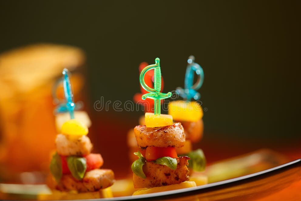 Platter of Colorful Appetizers Stock Photo - Image of fruit, appetizer ...