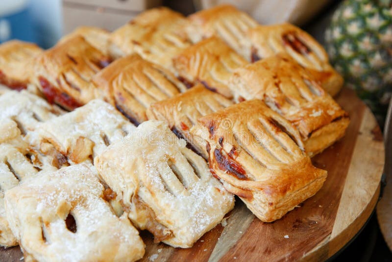 Platter of Strudel Pastries Stock Photo - Image of lifestyle, food ...