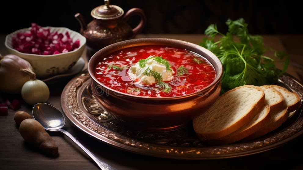 Striking Russian Borscht Stock Illustrations – 7 Striking Russian ...