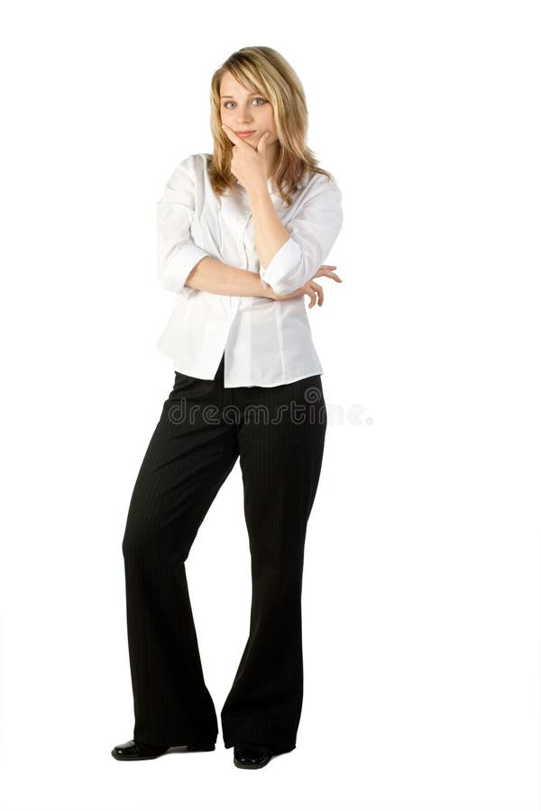 Ropa kvinna för megafon arkivfoto. Bild av kvinnlig, kvinna - 5300374