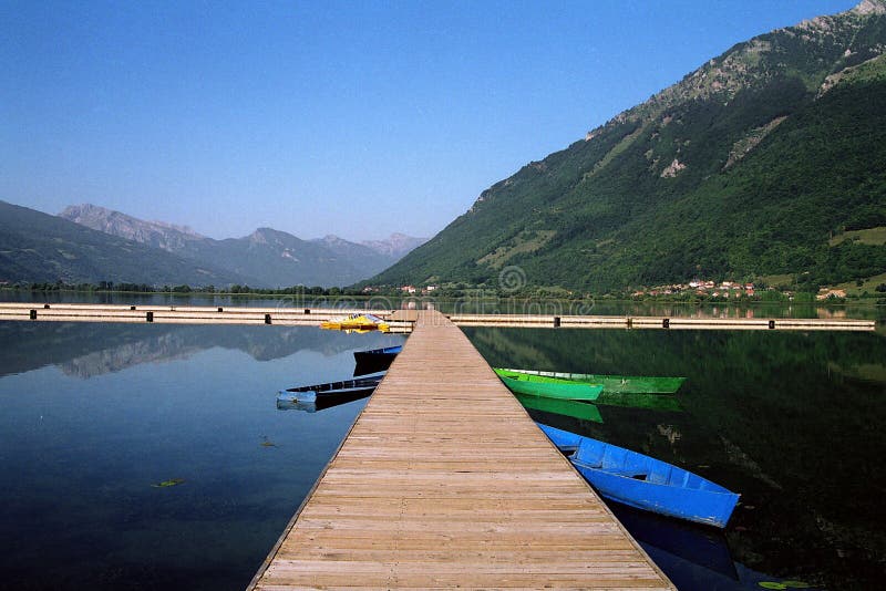 Plav-lake Montenegro stock image. Image of montenegro - 2004161