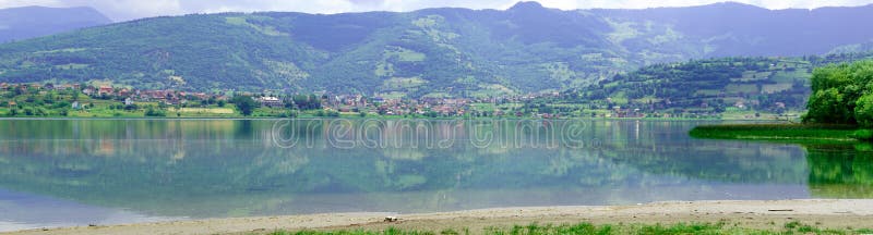 Plav Lake stock photo. Image of outdoors, countryside - 67891346