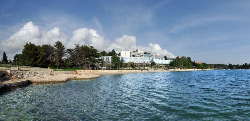 Plava laguna stock photo. Image of panoramic, porec, scenic - 14157828