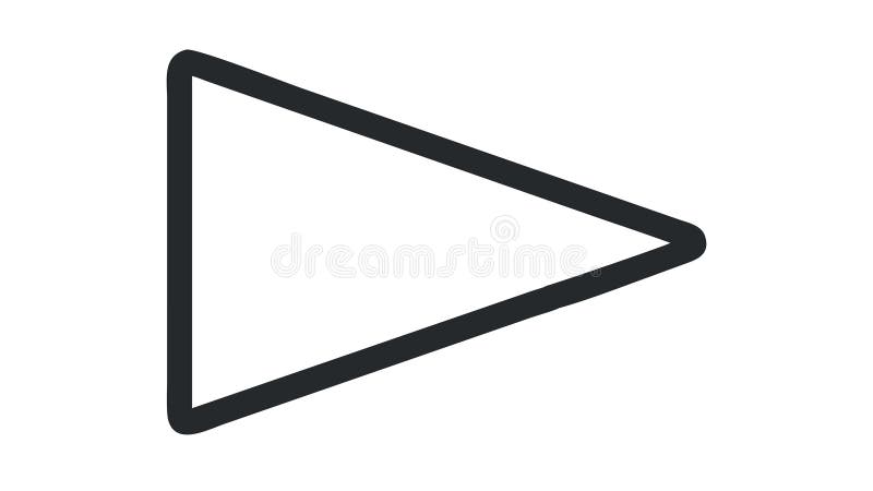 Play Button Icon, Media Player Start Symbol Graphic, Vector Design ...