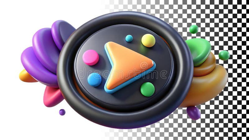 Play Button Icon, Media Symbol, Video Play, Digital Interface, App ...