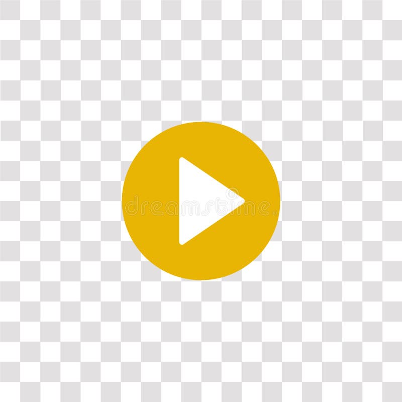 Play Button Icon Sign and Symbol. Play Button Color Icon for Website ...
