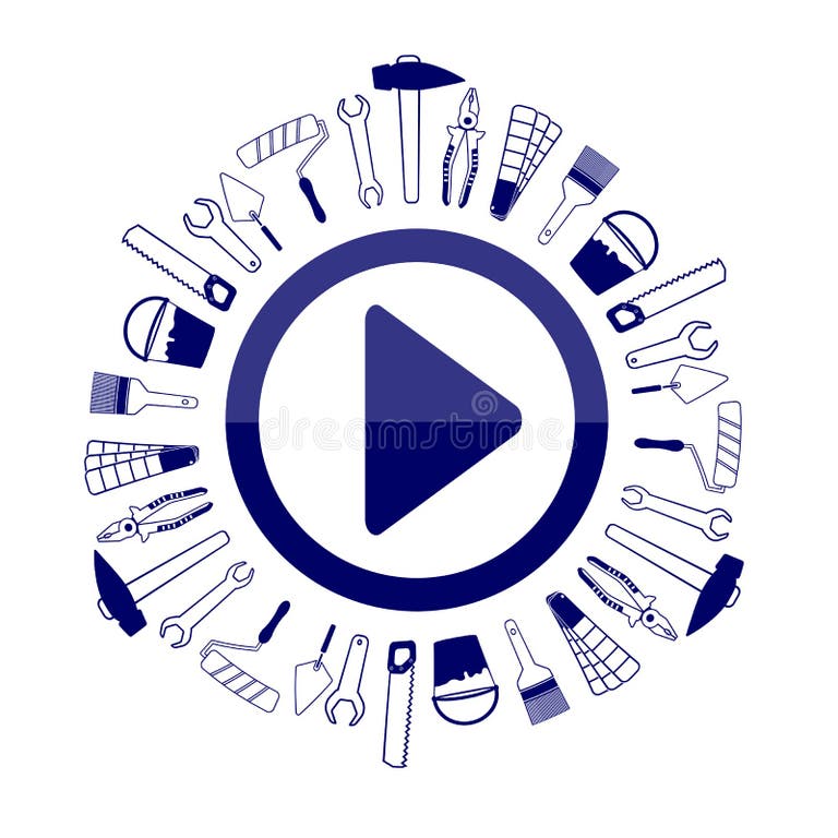 Repairs Button Icon Set Stock Illustrations – 87 Repairs Button Icon ...