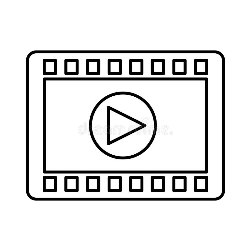 Play button recorder icon stock vector. Illustration of eject - 90456645