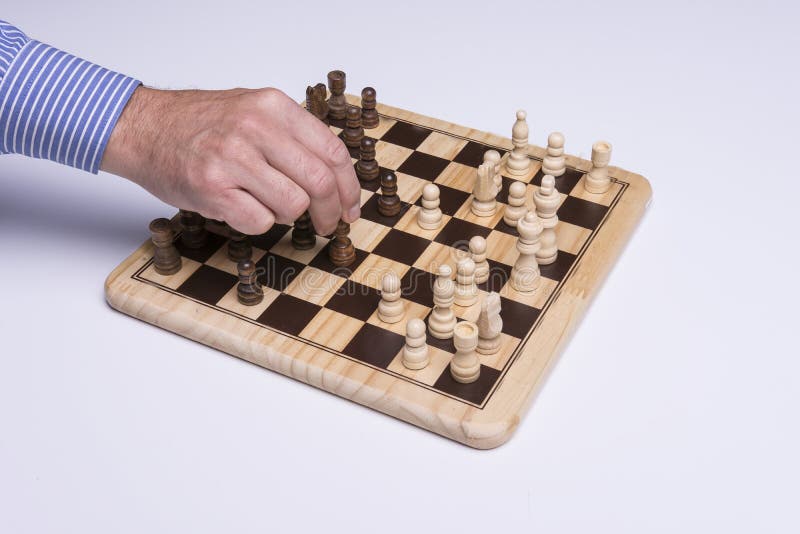 Play chess stock image. Image of playing, concentration - 79904355