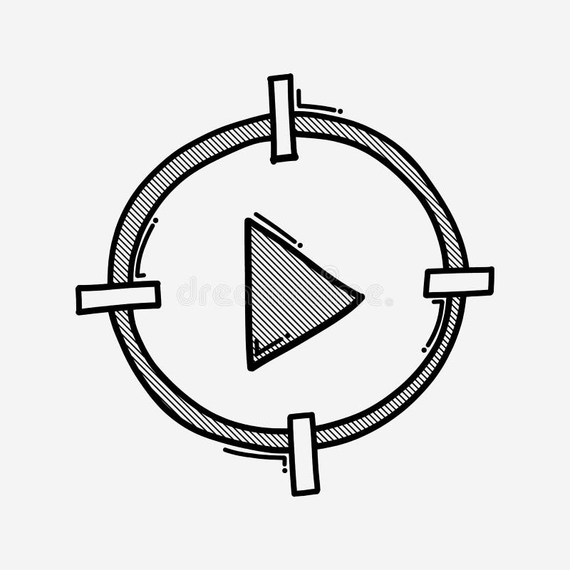 Play Doodle Vector Colorful Sticker. EPS 10 File Stock Vector ...