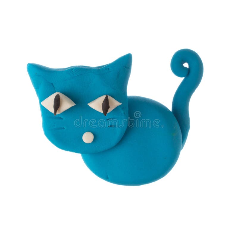 Play dough animal stock image. Image of beautiful, handmade - 40546277