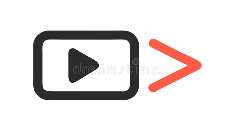 Play Fast Forward Video Icon, Multimedia Control and Playback, Vector ...