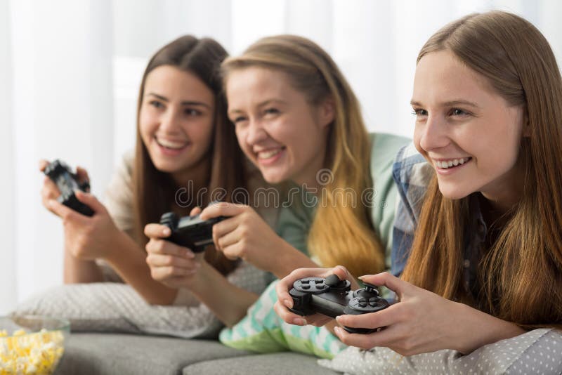 Play on game stock photo. Image of satisfied, playing - 65832966