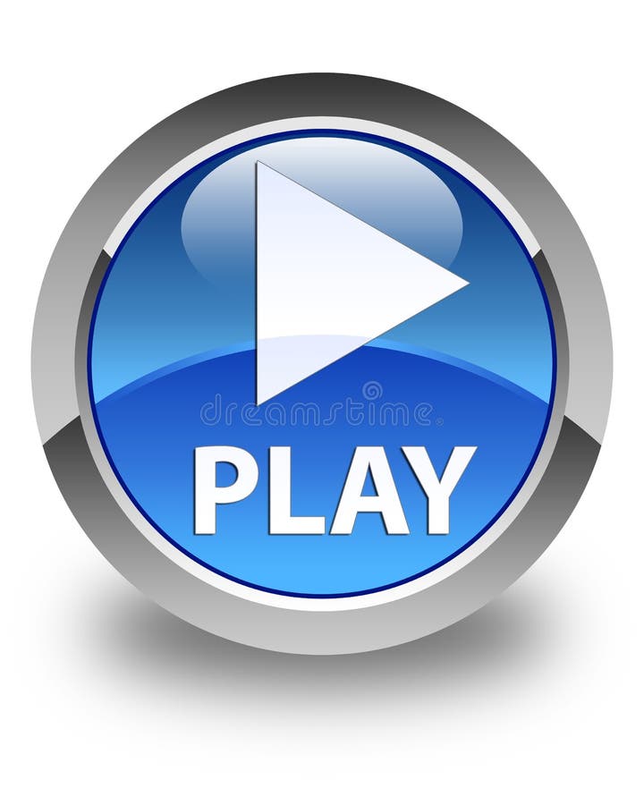 Blue Button Play Stock Illustrations – 30,379 Blue Button Play Stock ...