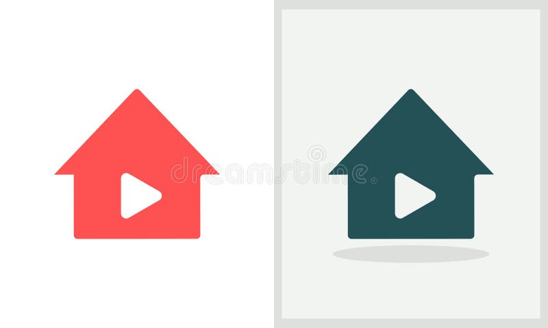Play House Logo Design. Home Logo with Play Concept Vector Stock Vector ...