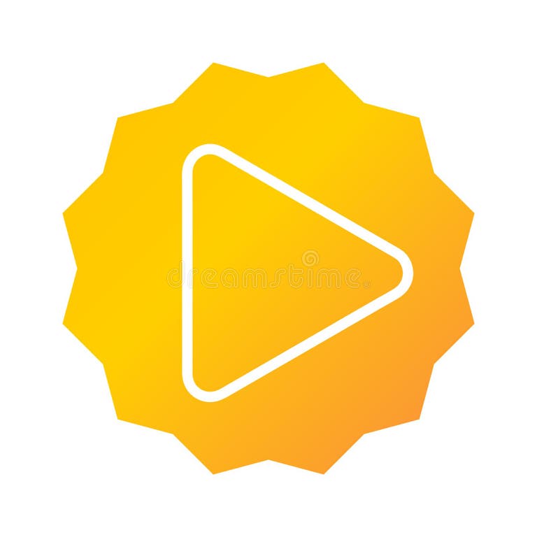 Play Icon. Play Illustration. Flat Vector Icon. Can Use for, Icon ...