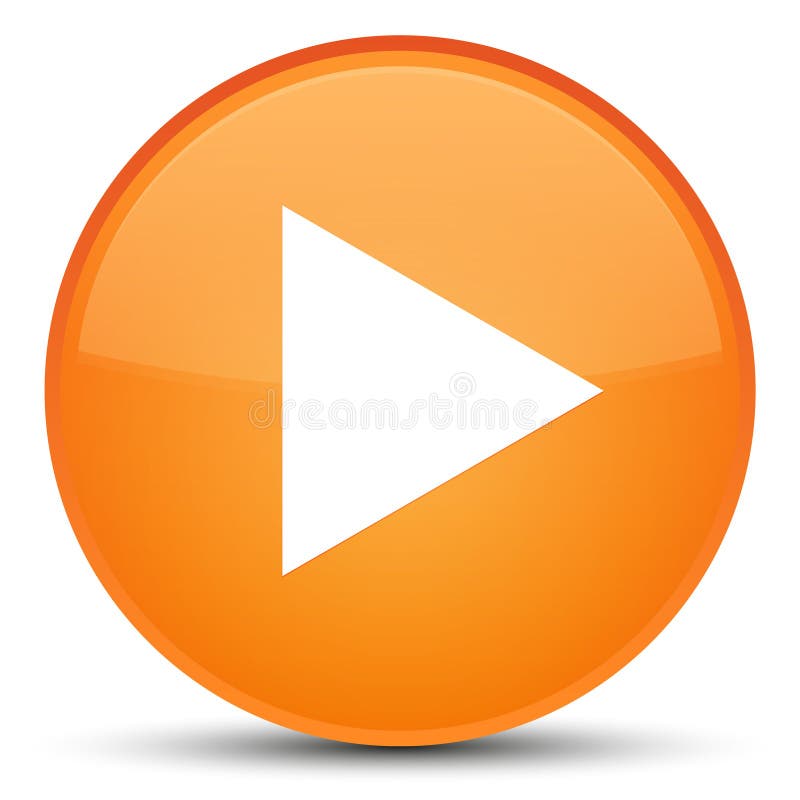 Play Icon Prime Green Round Button Stock Illustration - Illustration of ...